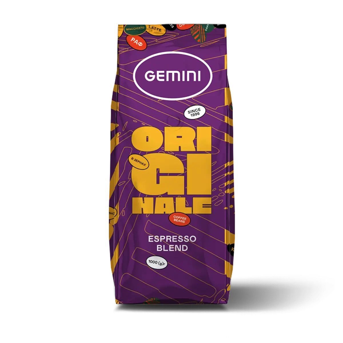 Купити Кава в зернах Gemini Espresso Originale 1кг 2120458279 в ...